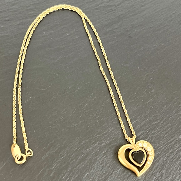 Avon | Jewelry | Vintage Avon Heart Necklace | Poshmark